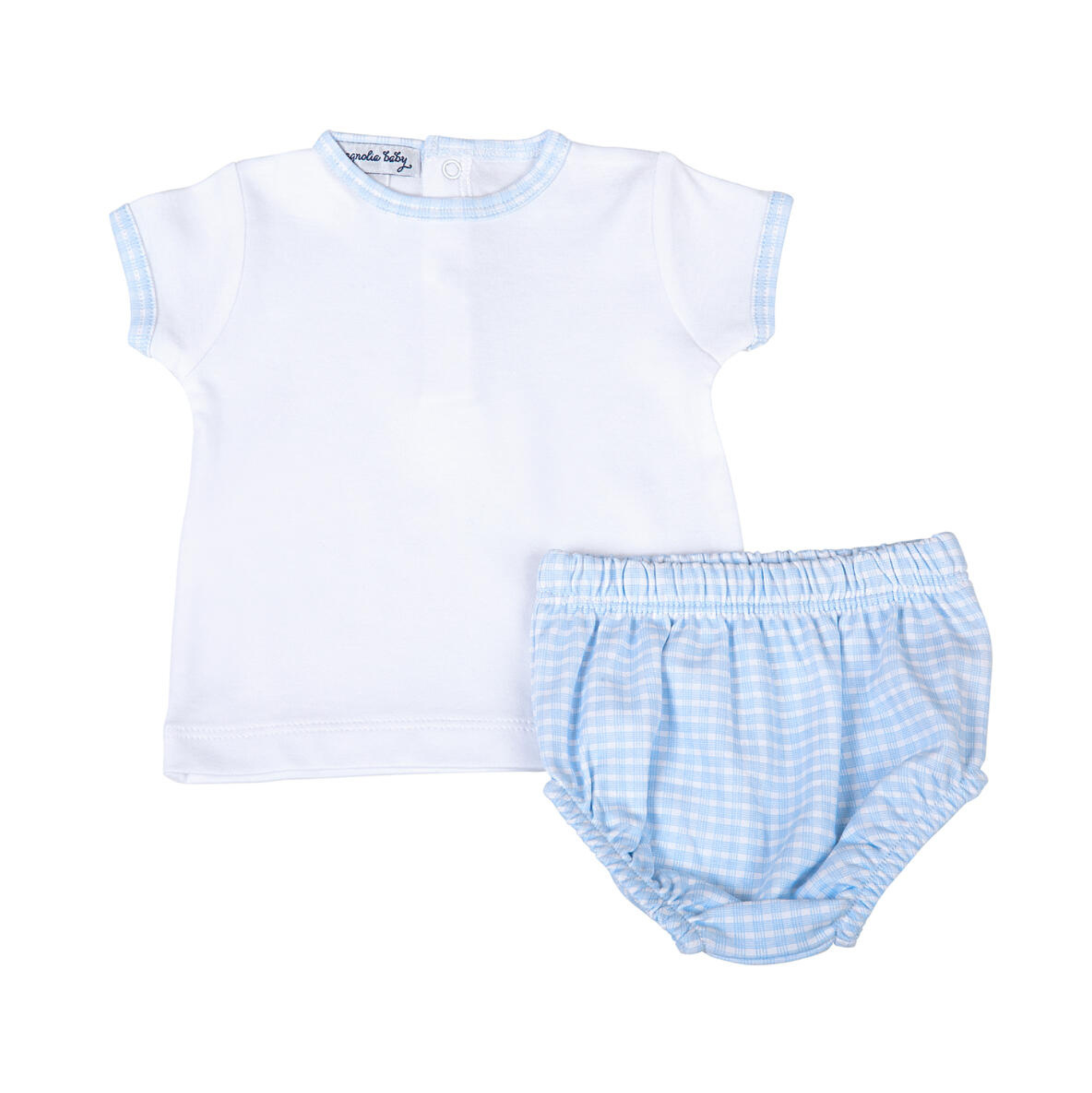 Lt. Blue New Beginnings Diaper Cover Set – Banana Split Children's Boutique