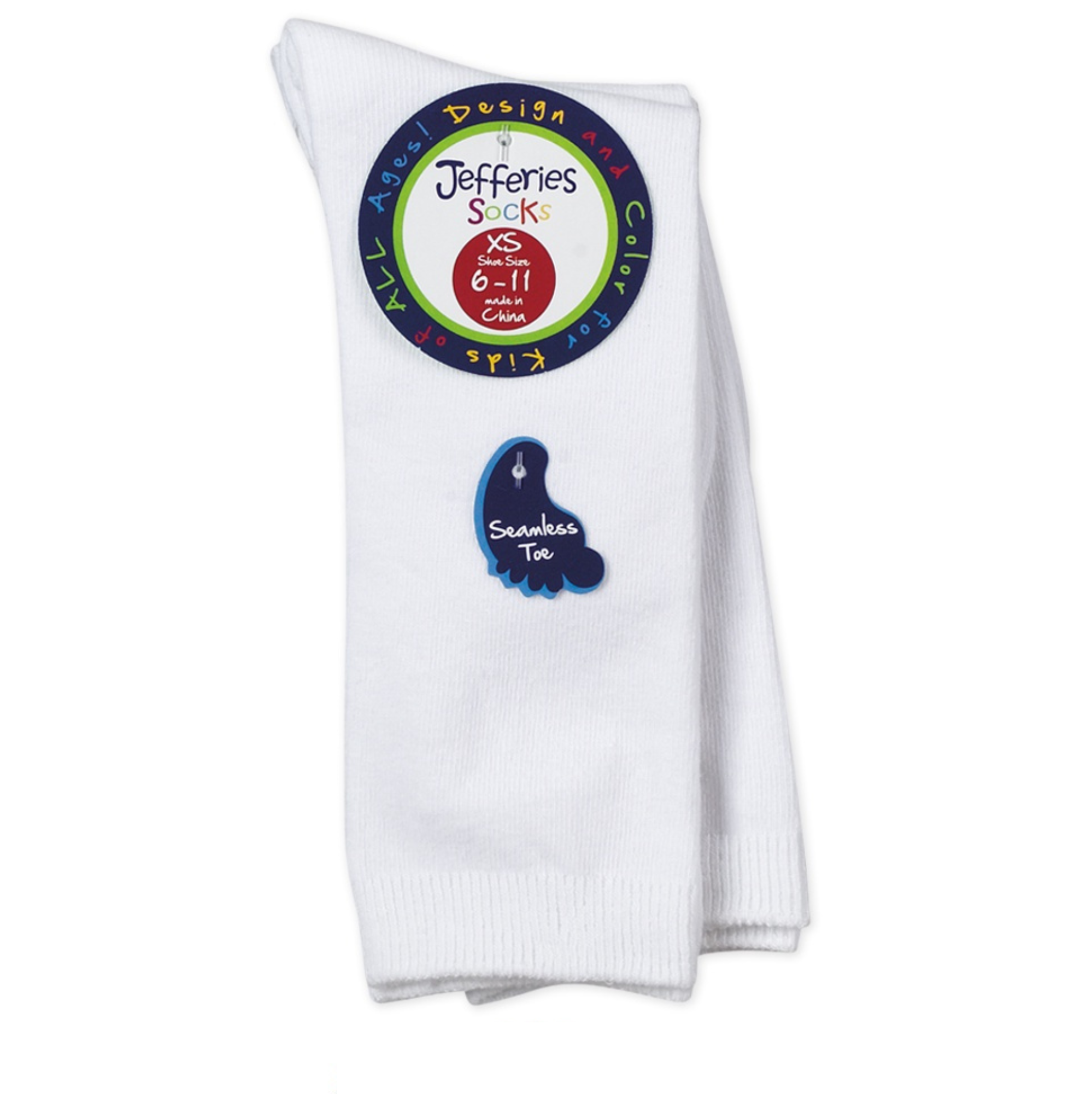 Jefferies Seamless Big Huge Knee High 2PK Sock – Banana Split Children ...