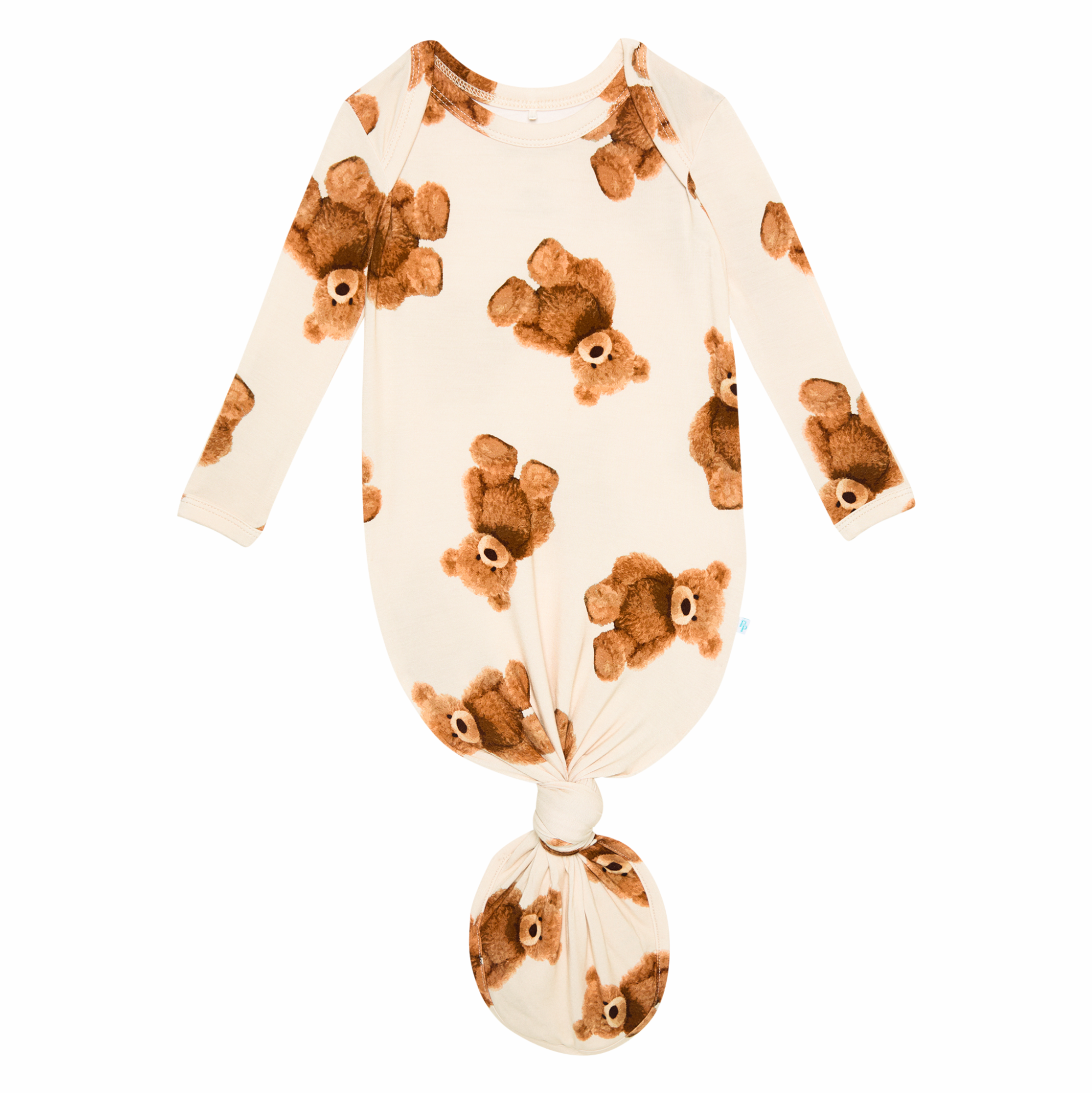 Posh Peanut Freddy Teddy Knotted Gown – Banana Split Children's Boutique
