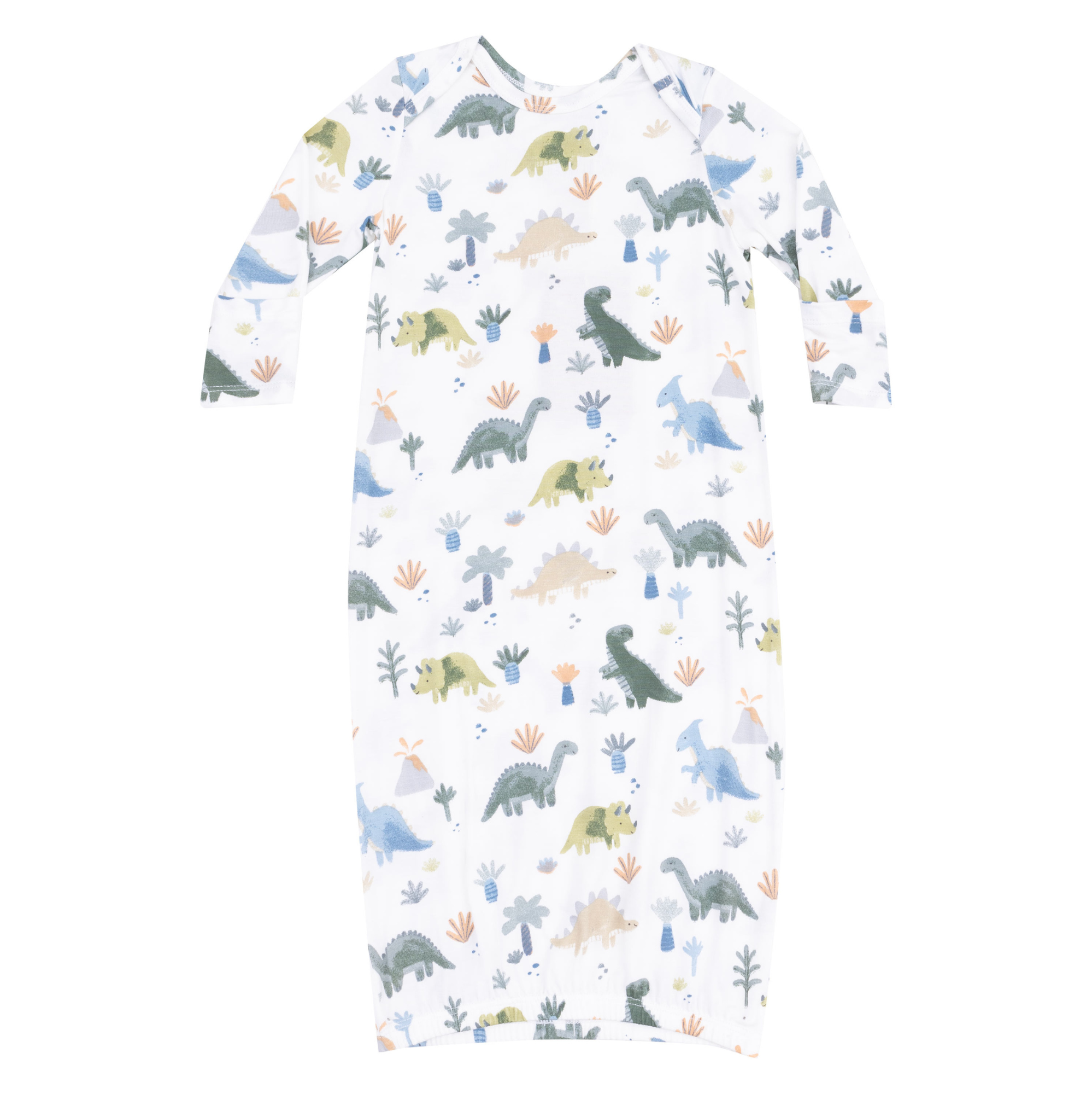 Angel Dear Soft Dinos Lap Shoulder Gown – Banana Split Children's Boutique