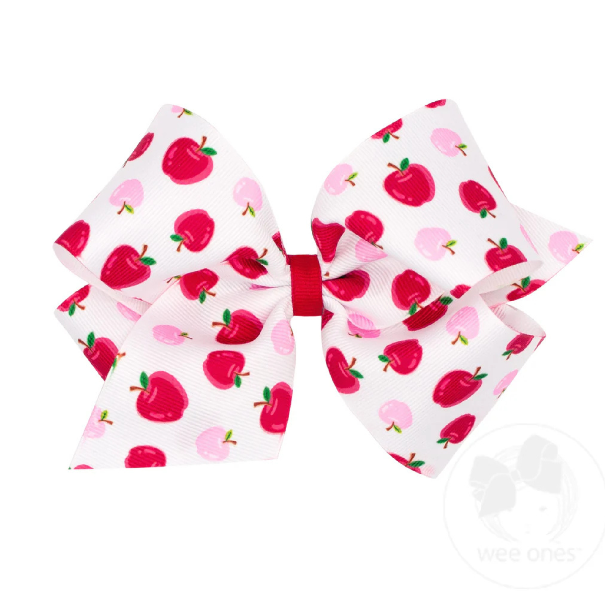 Wee Ones School Print Bows – Banana Split Children's Boutique